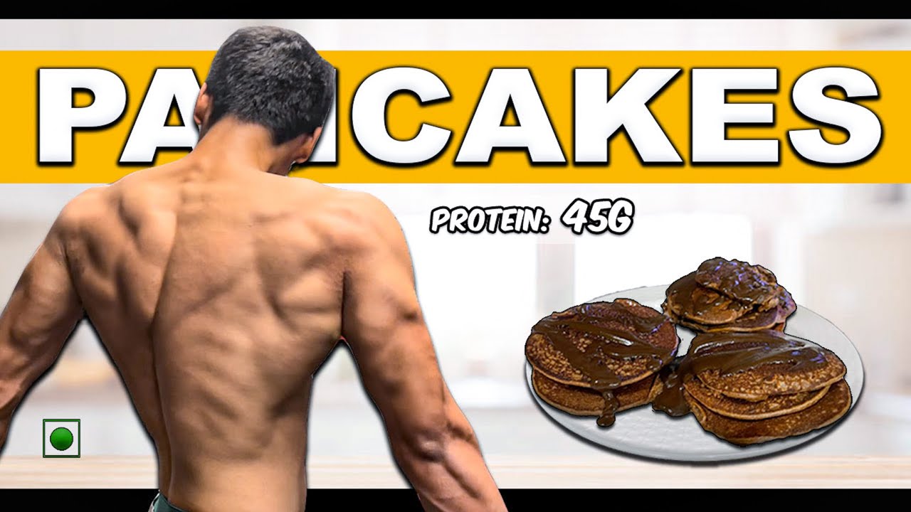High Protein PANCAKES RECIPE | Tasty and Easy recipe for Muscle ...