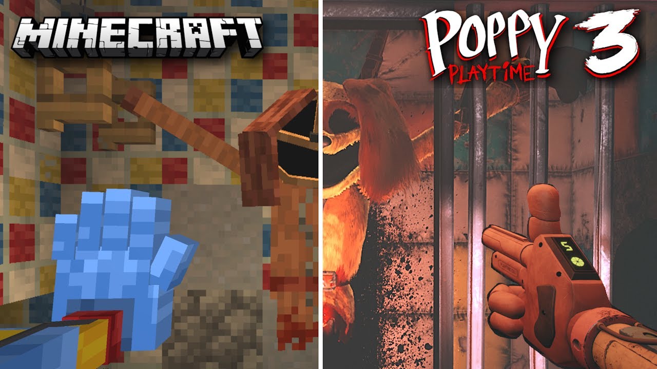 Poppy Playtime Chapter 3 Full Map Minecraft - Playhouse - YouTube