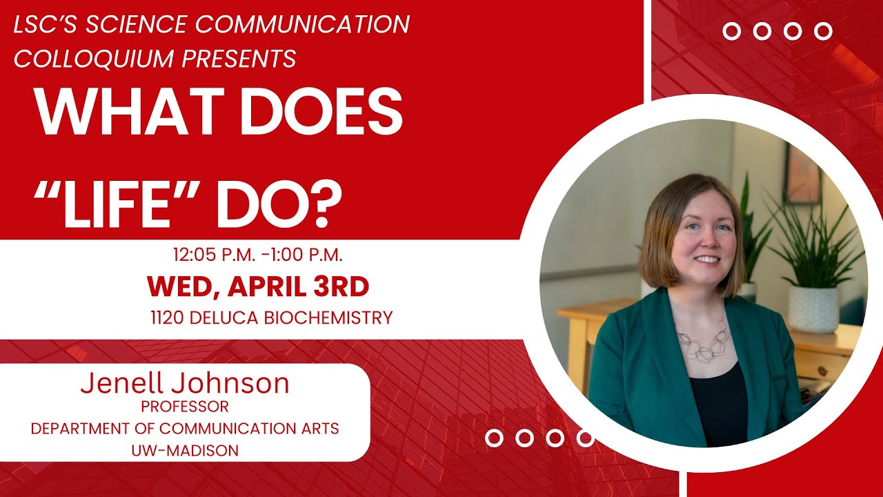 Jenell Johnson Presents at LSC's Science Communication Solution - YouTube