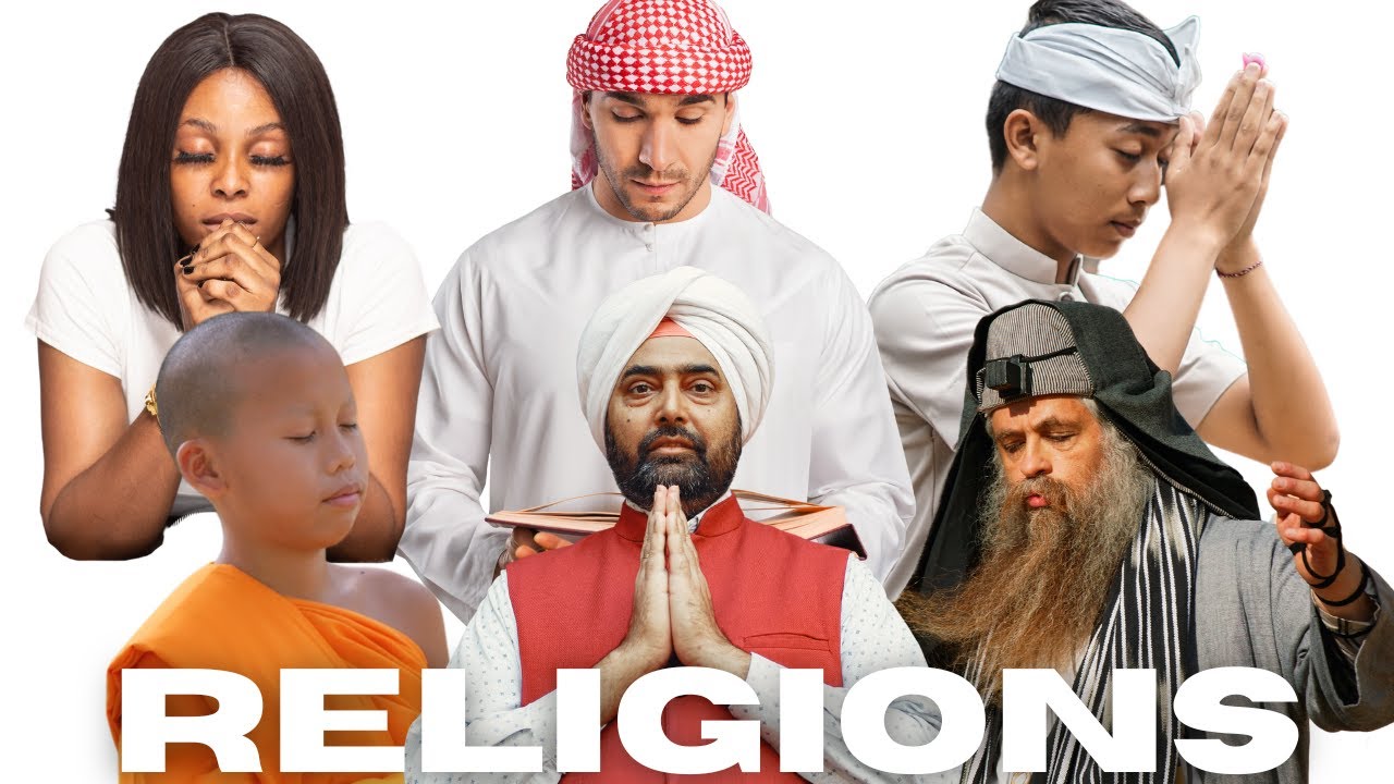 Every major religions explained in 6 minutes - How much did you know ...