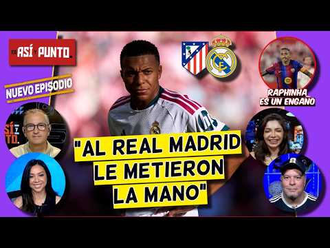 REAL MADRID NO JUEGA a NADA. No se puede CULPAR al ÁRBITRO vs el ATLÉTICO DE MADRID | Es Así y Punto