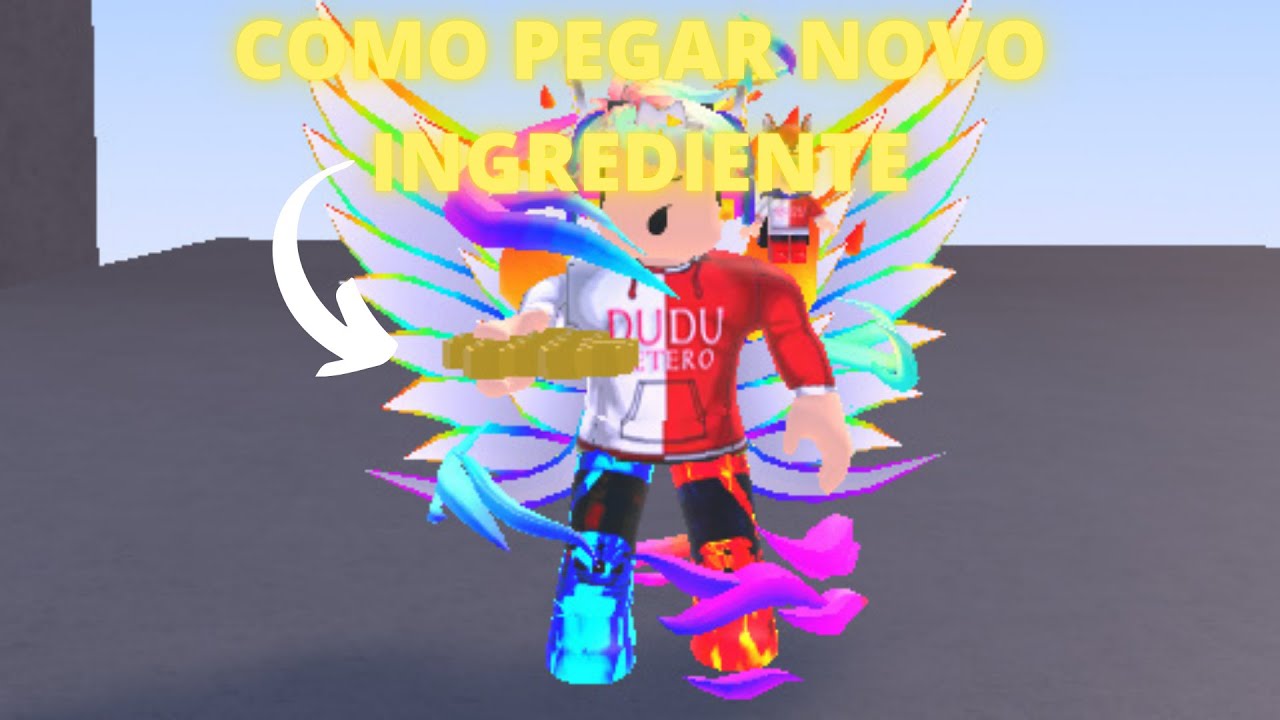 COMO PEGAR O NOVO INGREDIENTE MEL (ROBLOX) - YouTube