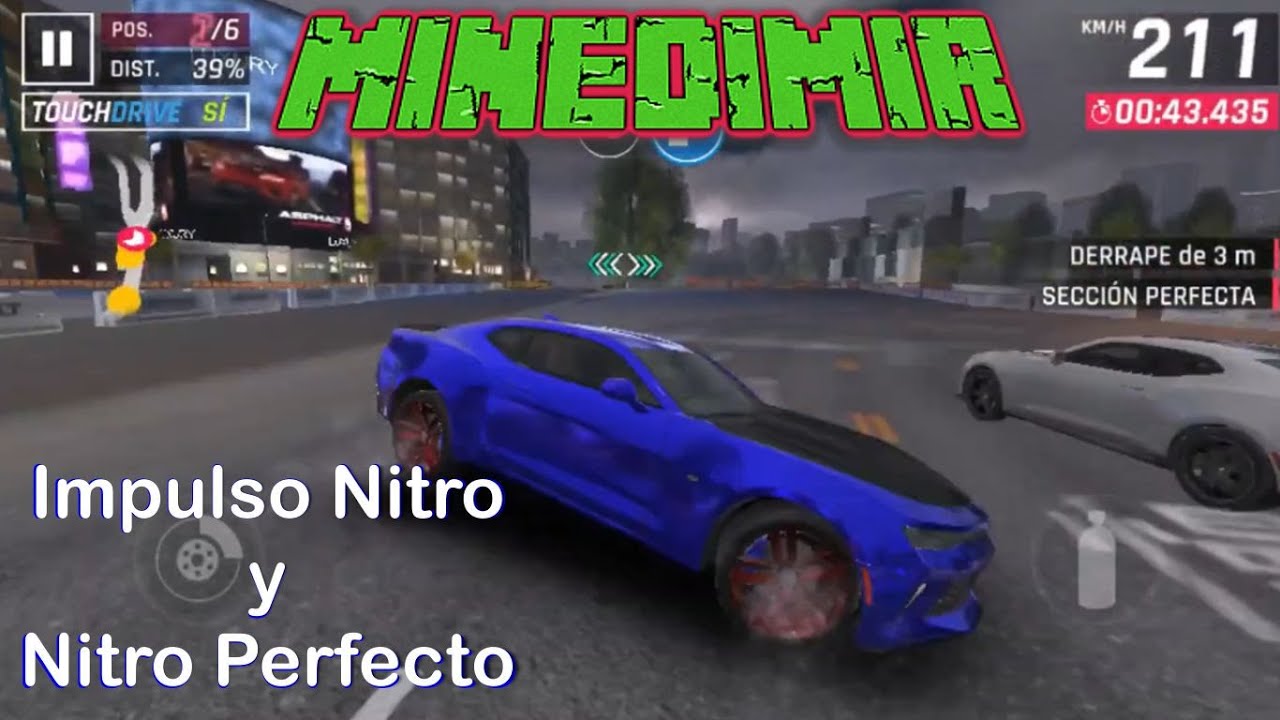 Como hacer un impulso nitro en Asphalt 9 y como hacer un nitro perfecto ...