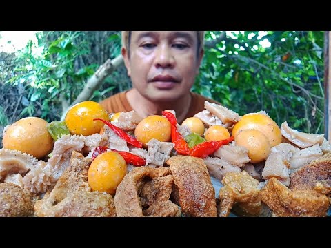 MASARAP NA PANG PULUTAN GISING GISING AT CHICHARON MASKARA - YouTube