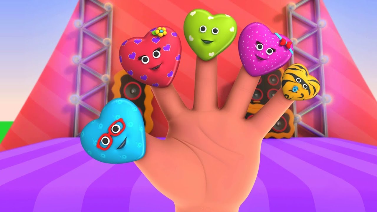 The Finger Family Candy Family | Ice Candy & Easter Eggs Finger Family ...