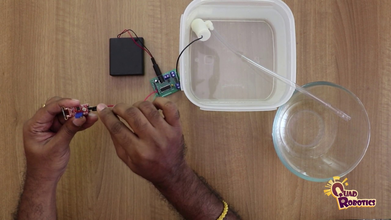 6,12,17. How to make push button water tap, touch based water tap and ...