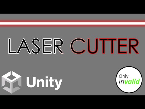 How to Create a Laser Cutter in Unity - YouTube