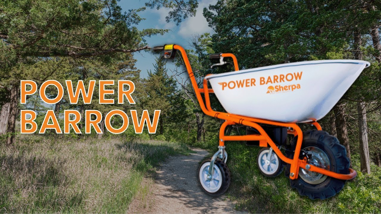Sherpa Power Barrow In Action - YouTube