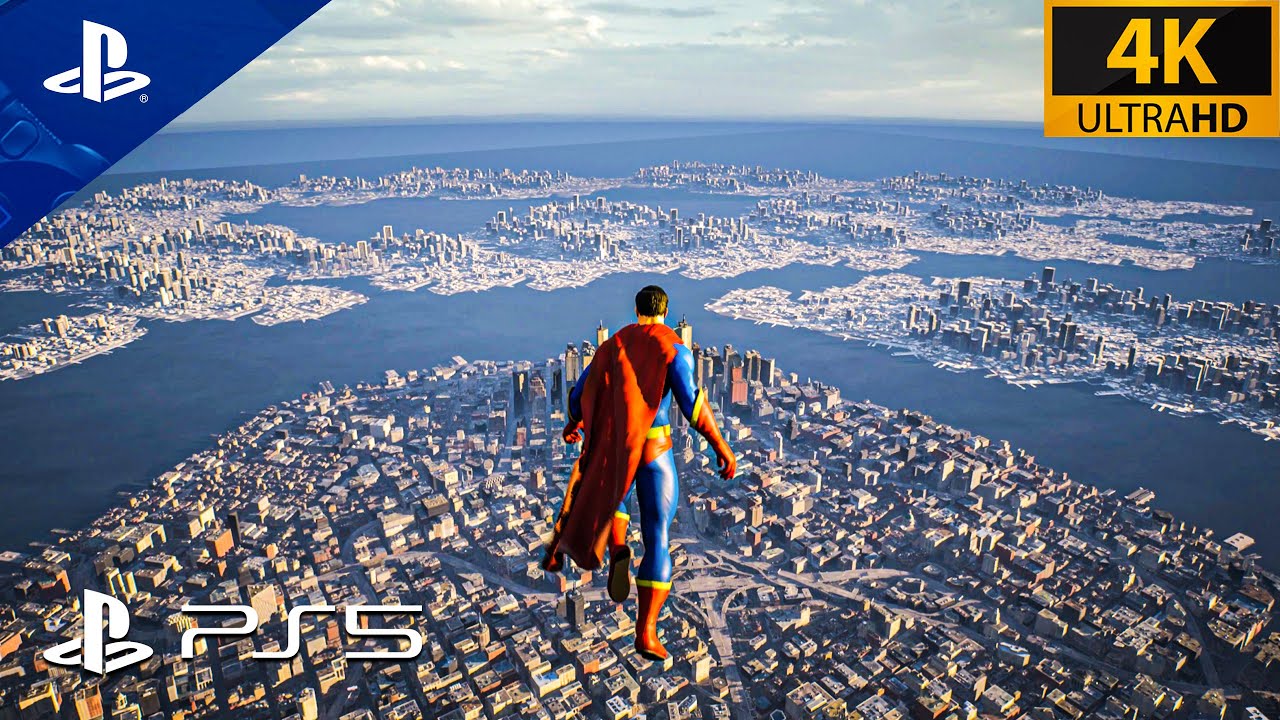 WAIT... This Open World Superman Game Is Looking Amazing! | New ...