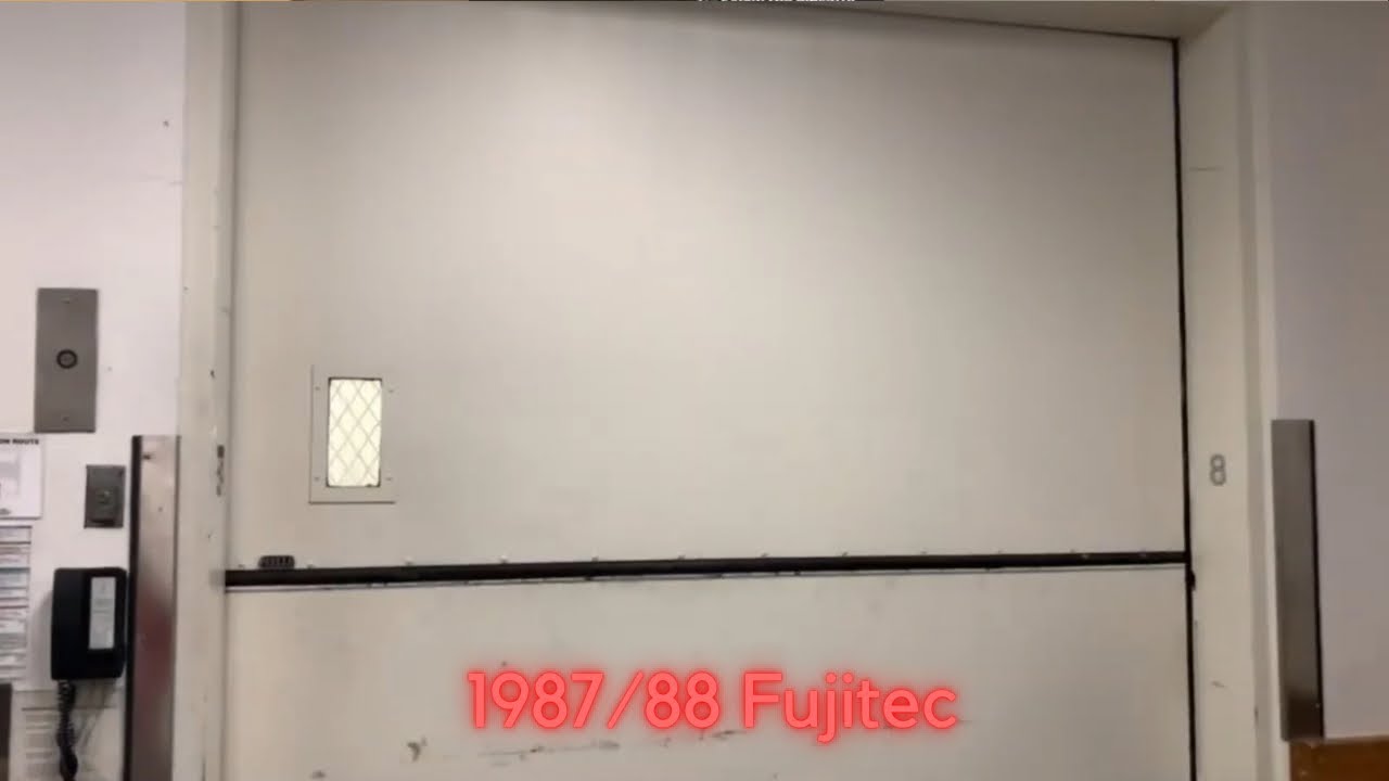Insane! 1987/88 Fujitec Traction Freight Elevators - undisclosed ...