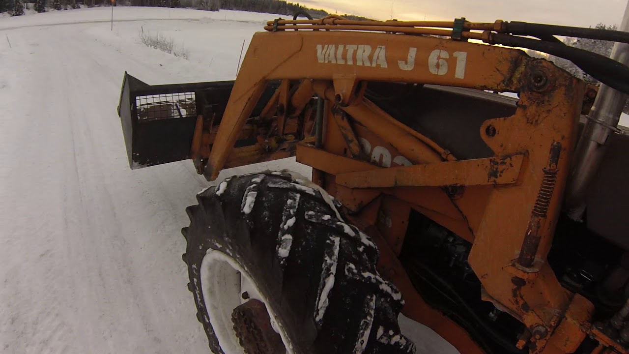 Valmet 803-4 turbo ajelua - YouTube