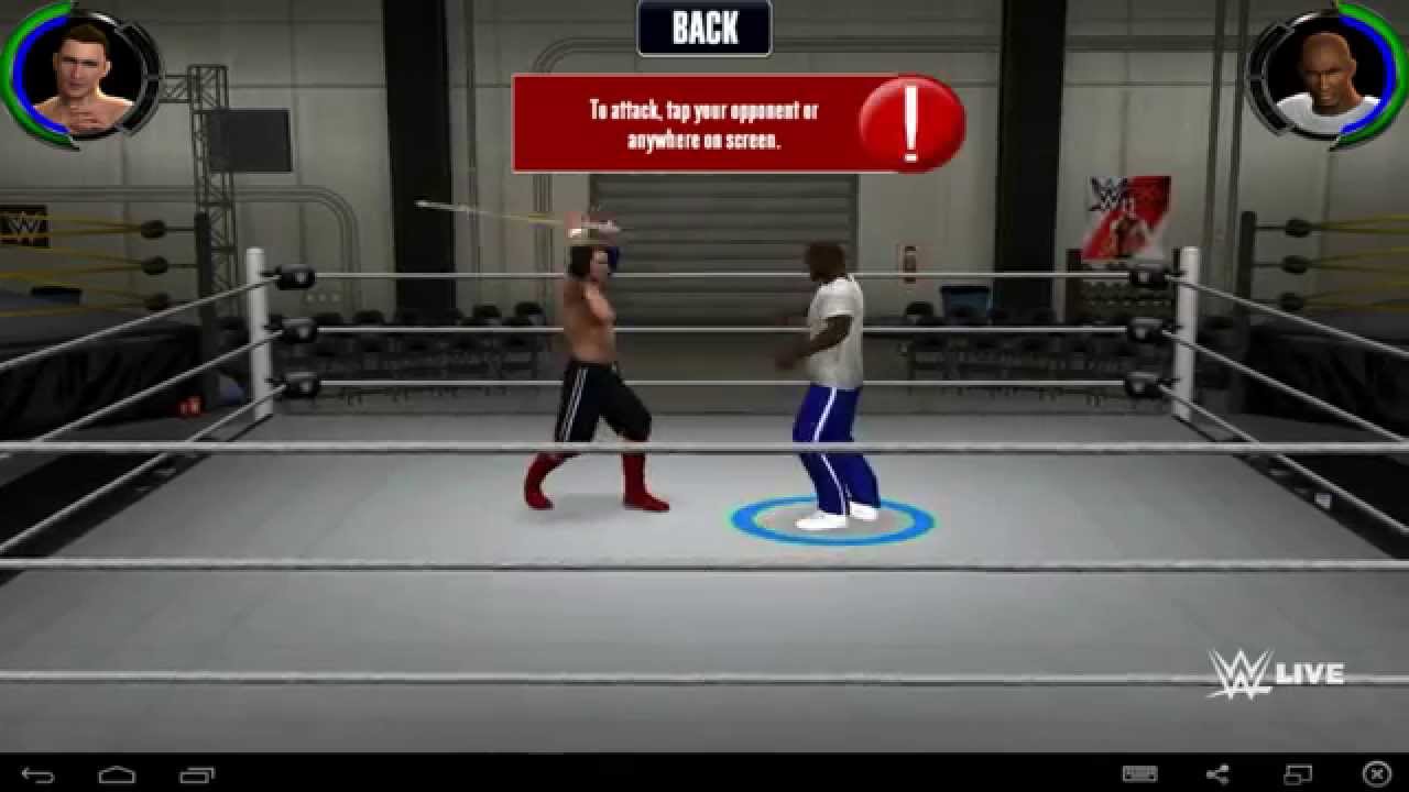 WWE 2k #1 - TRAINING (Bluestacks) - YouTube