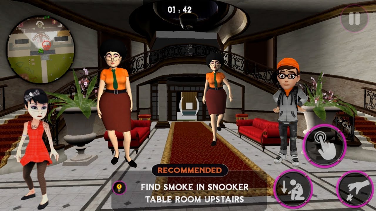 Crazy Scary School Teacher Game: Horror Teacher 3D Full Gameplay - YouTube