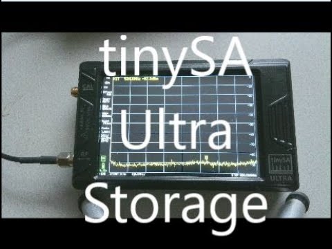 tinySA Ultra Storage - YouTube