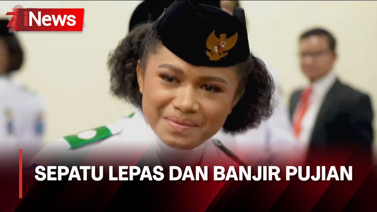 Sepatu Lepas, Paskibraka Lilly Wenda Banjir Pujian - YouTube