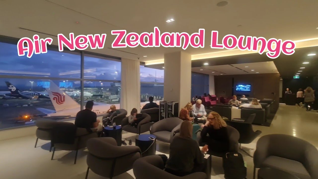 Air New Zealand Lounge, Auckland International Airpot - YouTube