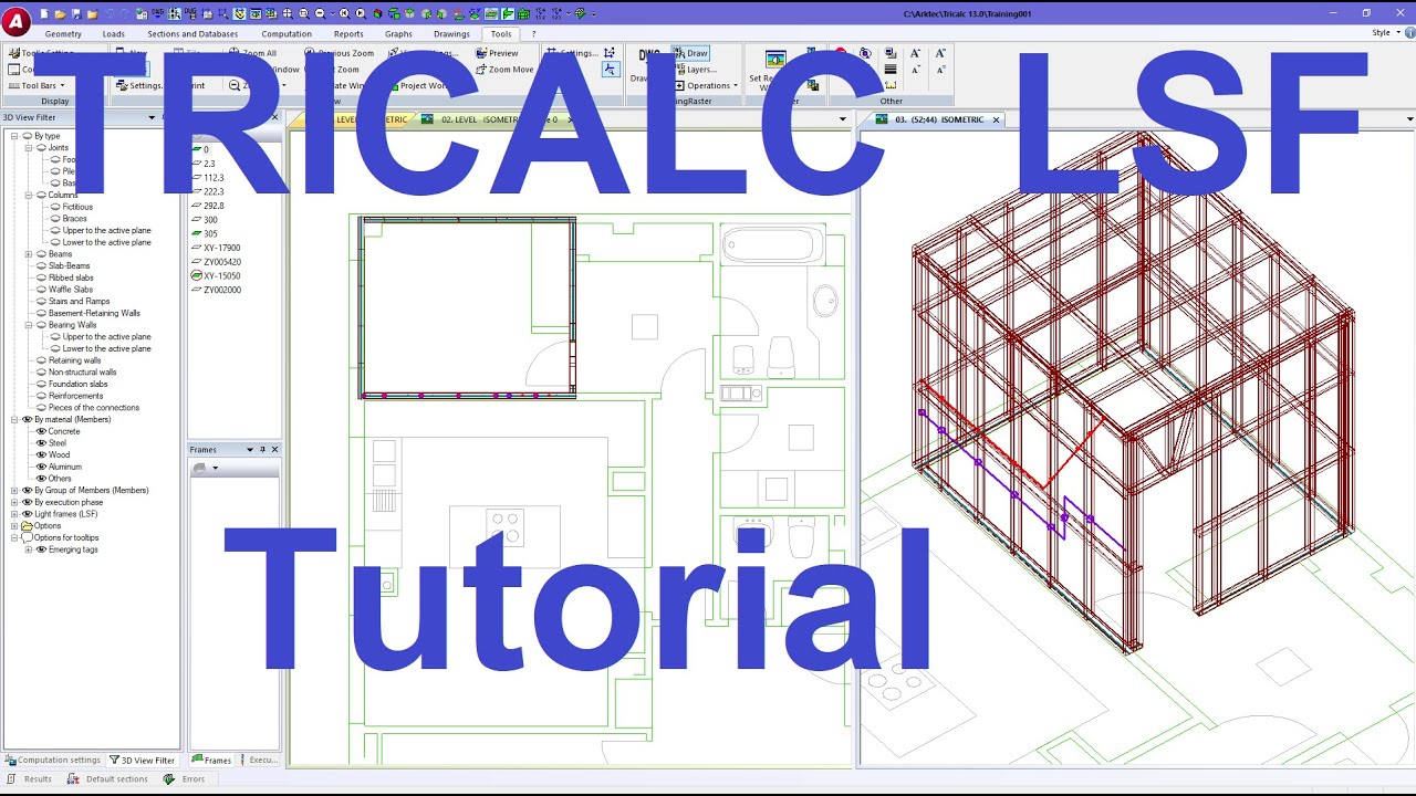 Tricalc LSF beginner Tutorial (ENG) - YouTube