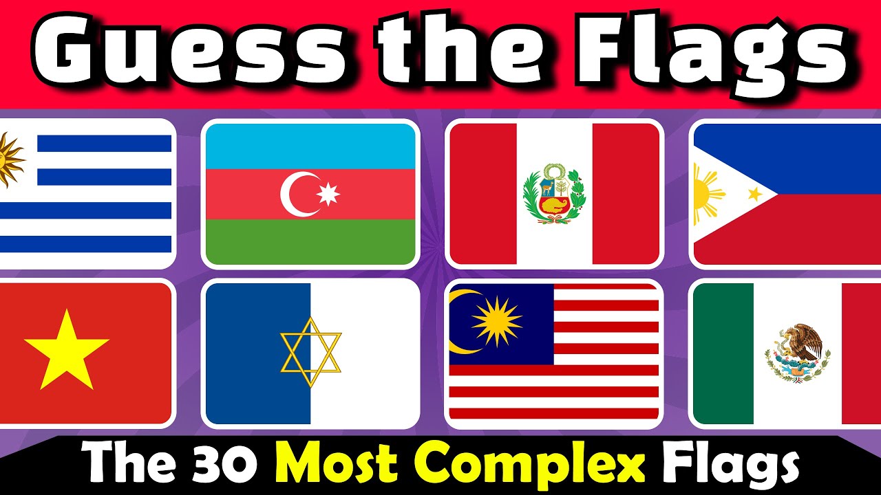 The Hardest Flag Quiz! These Countries Are Almost Unknown - Only 15% ...
