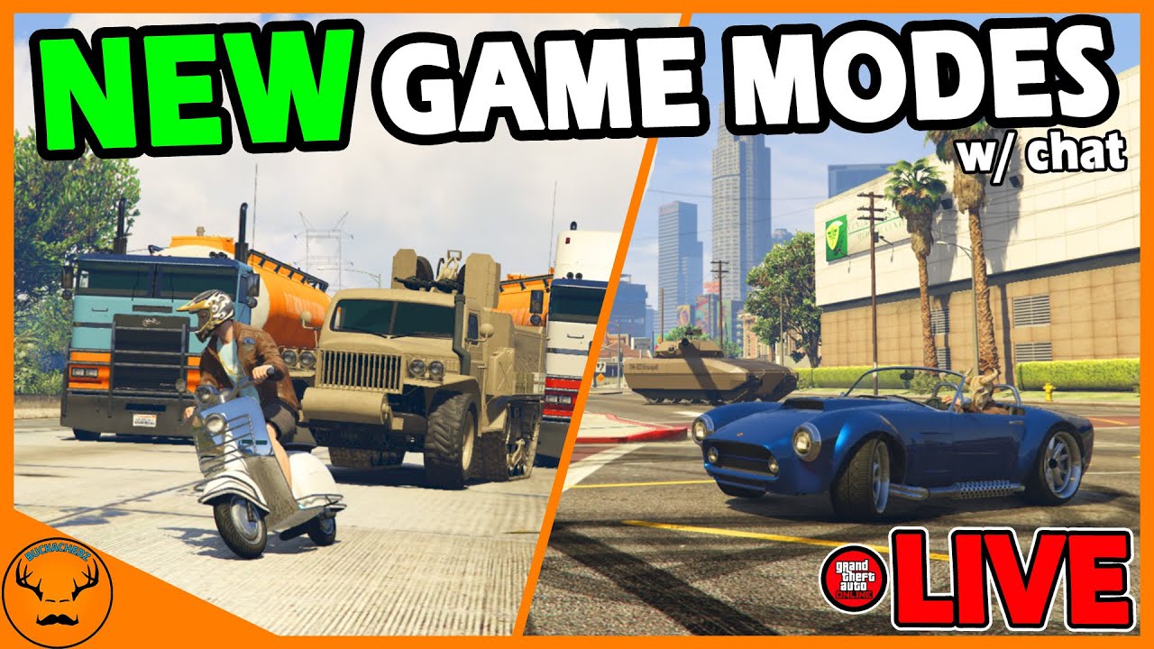 New Custom Gamemodes with Chat - GTA 5 - YouTube