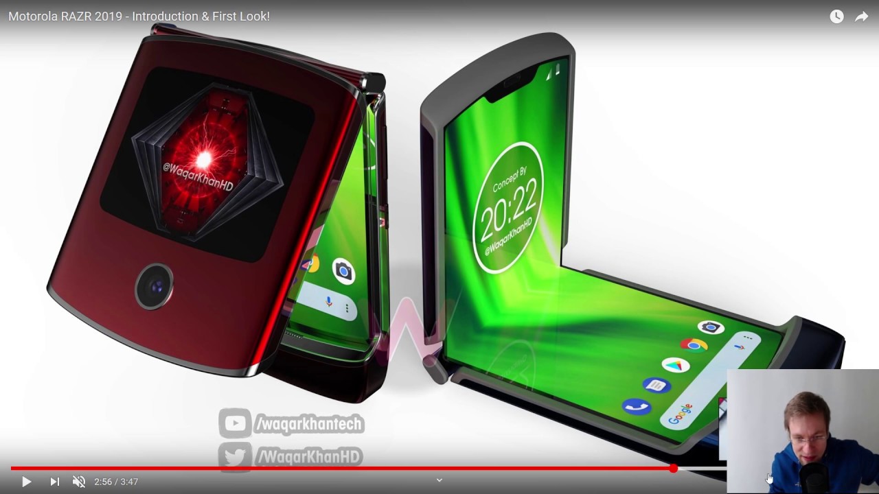 Motorola Razr V4 2019 - Innovatives Konzept für ein faltbares ...