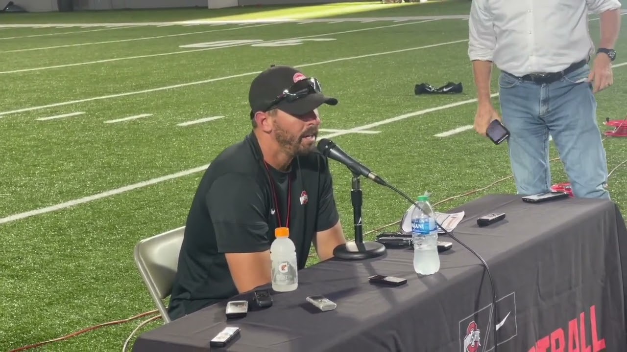 Brian Hartline talks about OSU's wide receiver room, recruiting ...
