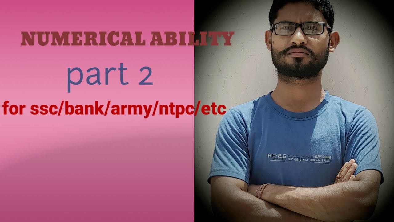 #numerical ability part 2 - YouTube