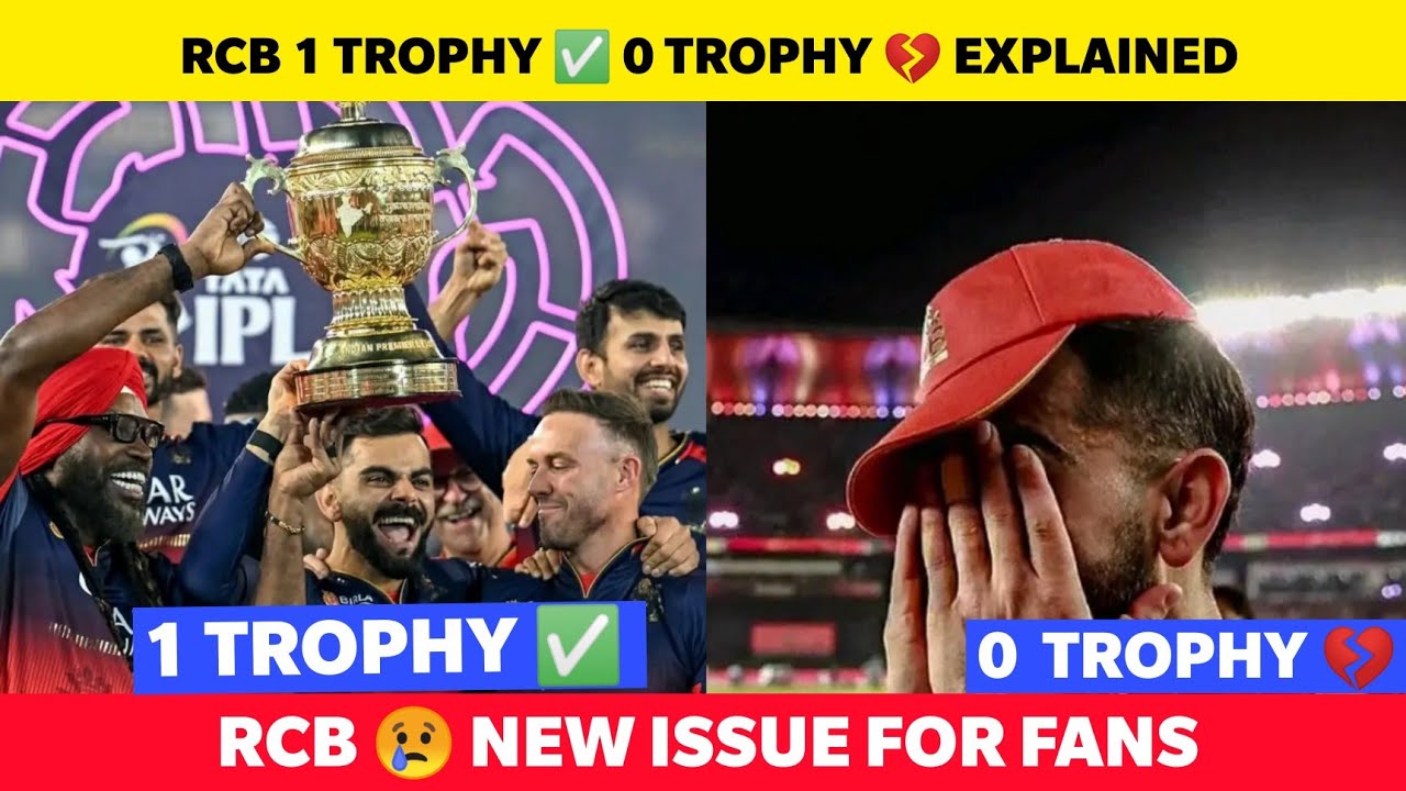 RCB 1 TROPHY 0 TROPHY 💔 EXPLAINED | RCB sale issue | IPL 2026 Big ...