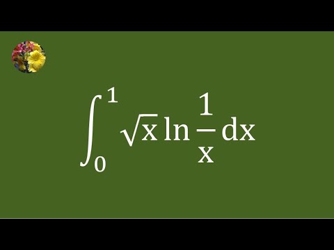 Evaluating the definite integral using Gamma function - YouTube