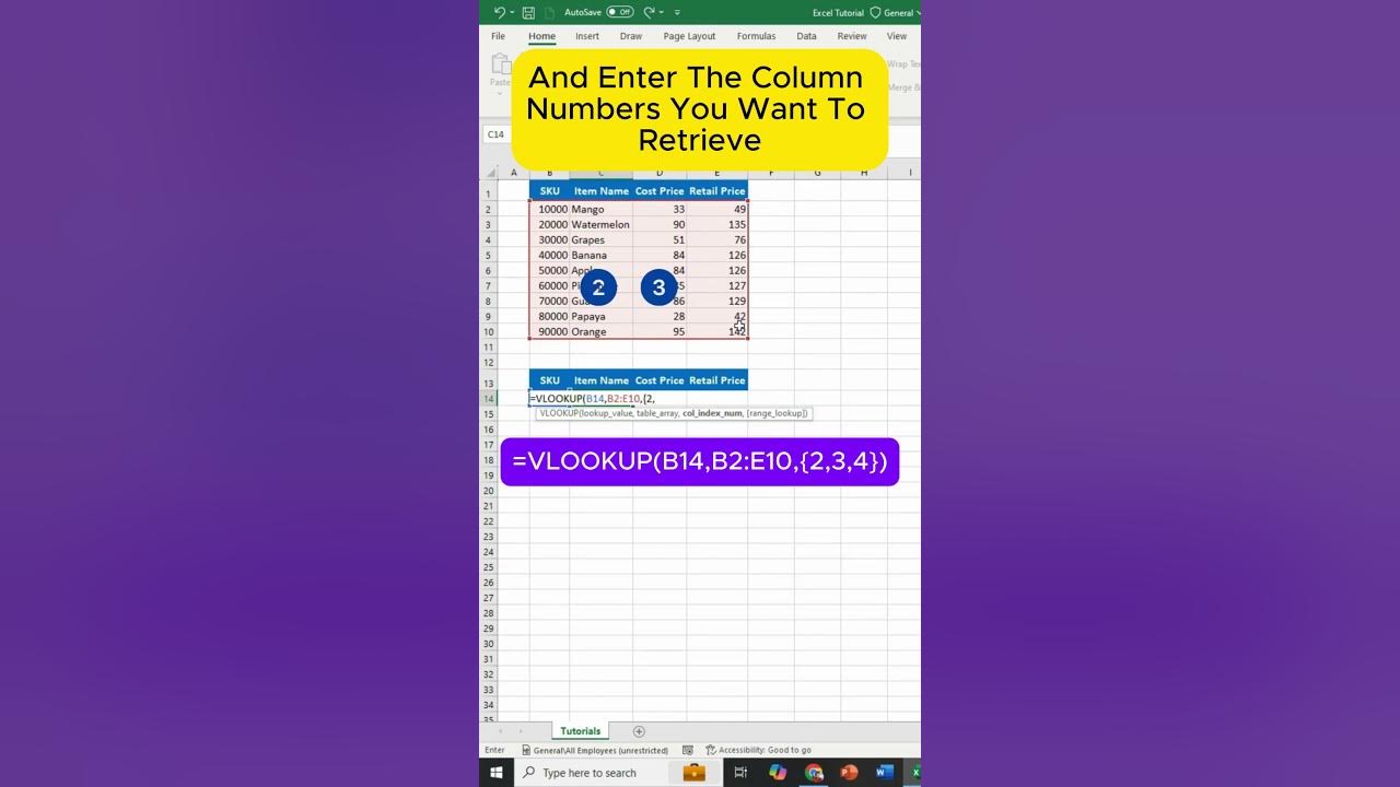 Excel Hack: Supercharge Your VLOOKUP with This Trick! - YouTube