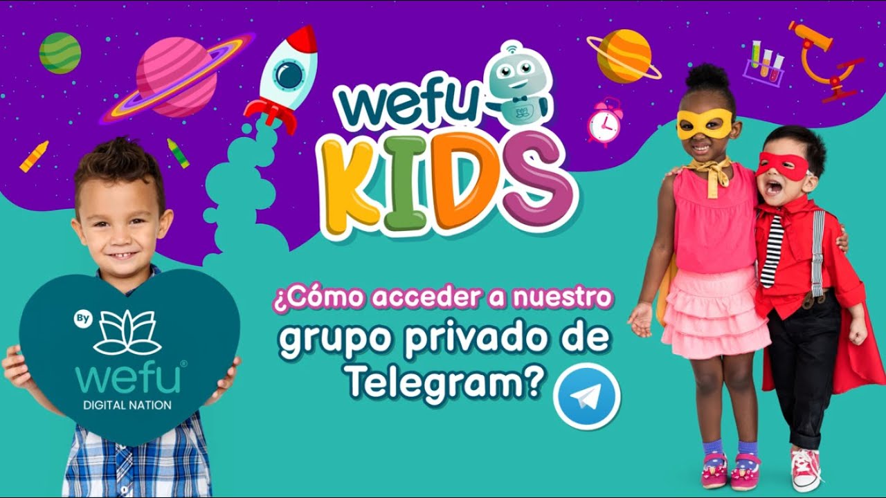 ¿Cómo acceder a Telegram Wefu Kids? - YouTube