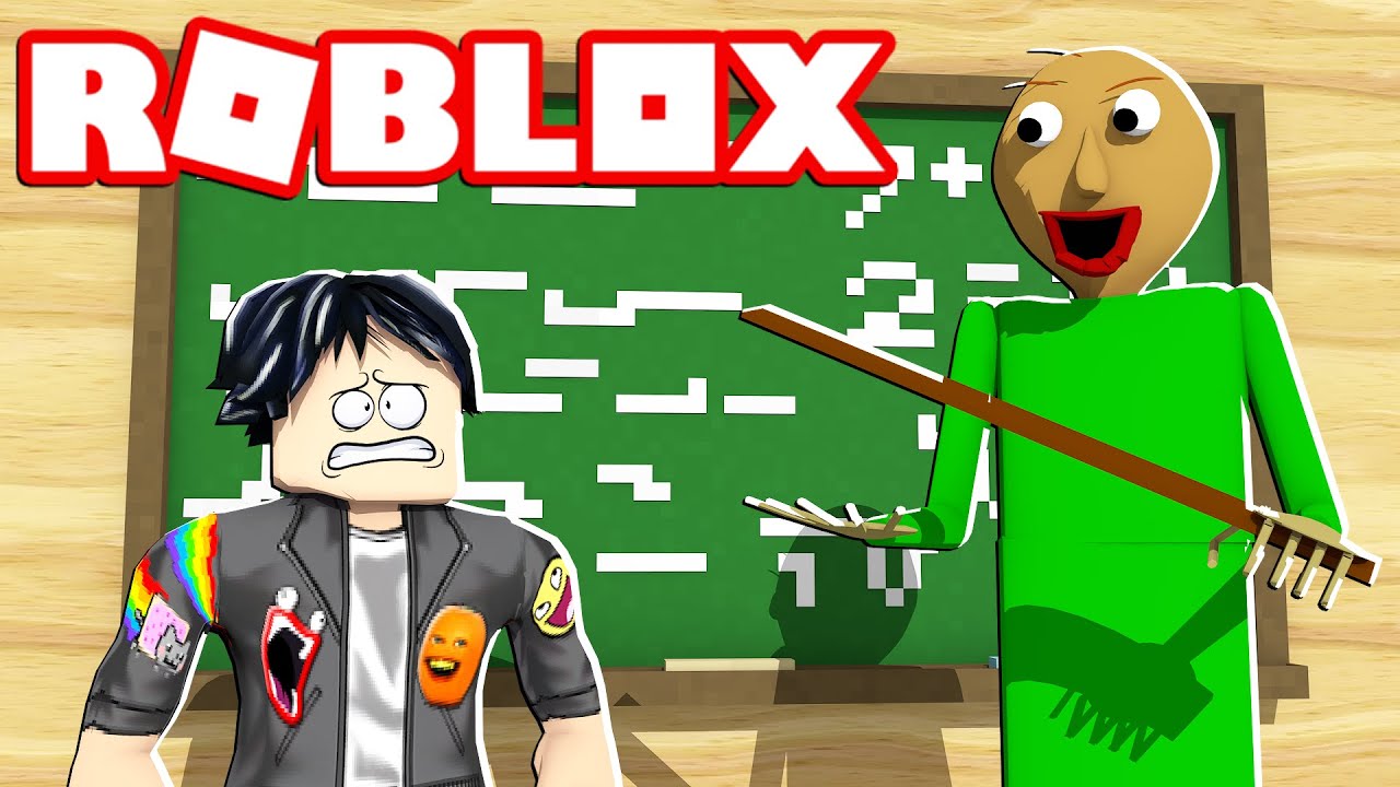 MI PROFESOR LOCO ME PEGA POR NO SABER MATES en ROBLOX - YouTube