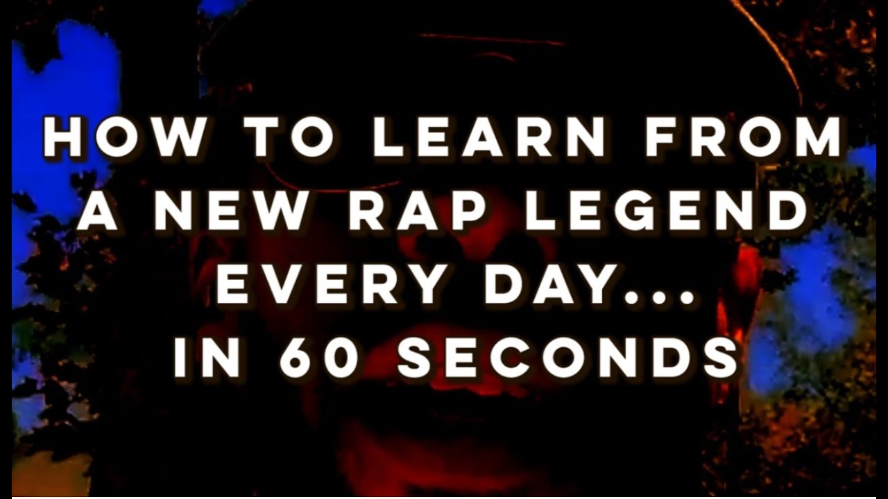 How To Discover New Rappers To Help Your Creativity (Rap Coach In 60 ...