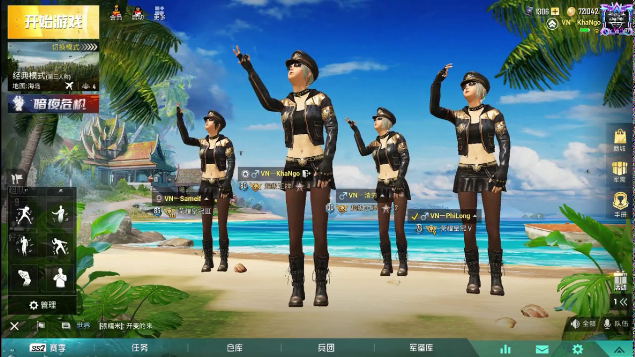 Batte Forte Full điệu nhảy #GameForPeace76 - YouTube