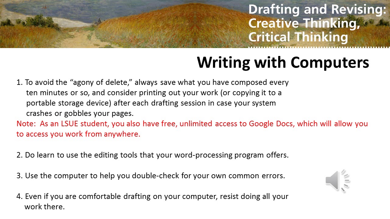 Video Drafting and Revising 1 - YouTube