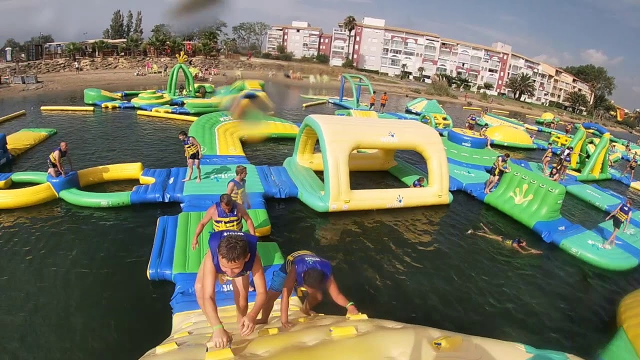 AQUAPARK Cap d'Agde - YouTube