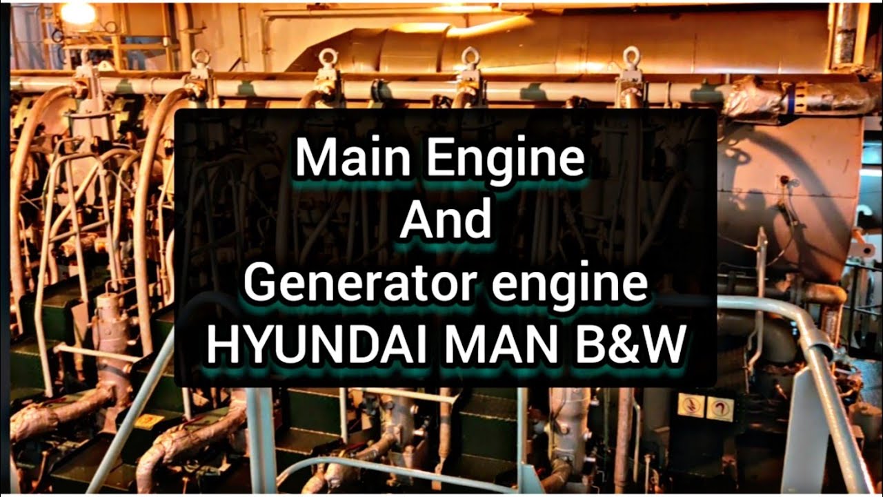Hyundai Man B&W Engine - YouTube