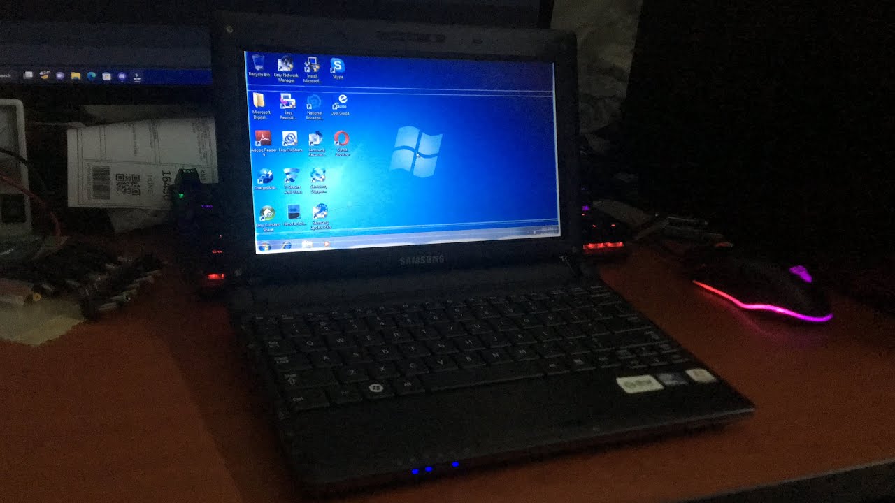 Used Samsung N148 Plus Netbook Unboxing - YouTube