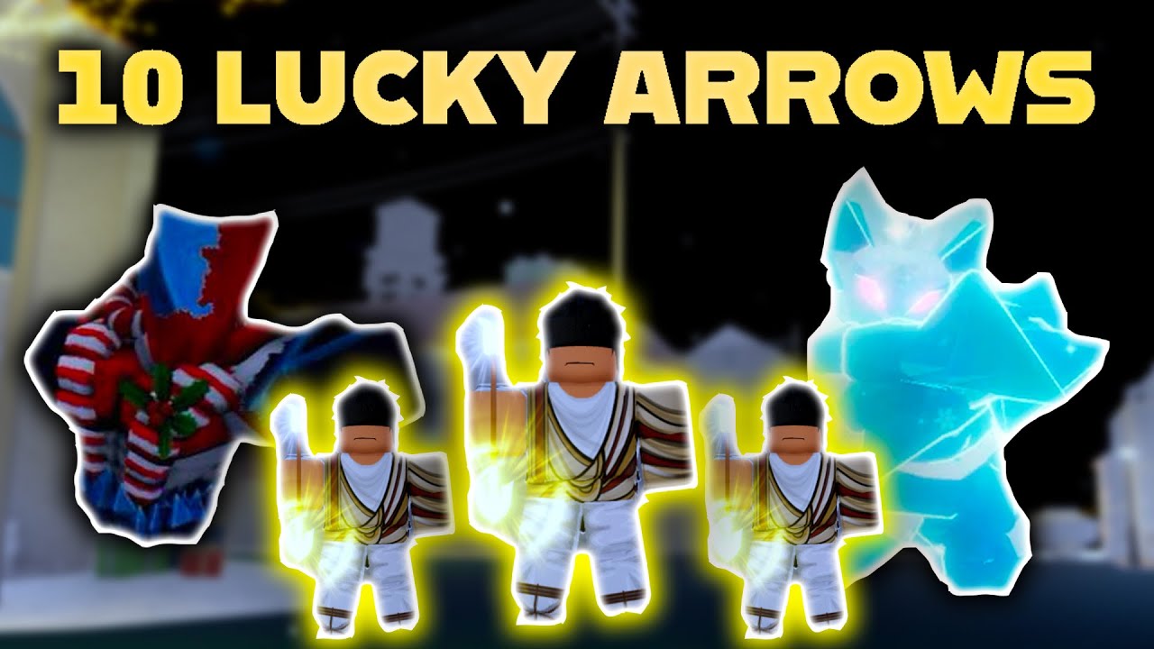 [YBA] Again Using *10 LUCKY ARROWS* in the NEW CHRISTMAS EVENT for ...
