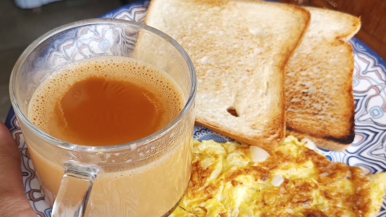 Morning breakfast routine ☕🧈🍳 - YouTube