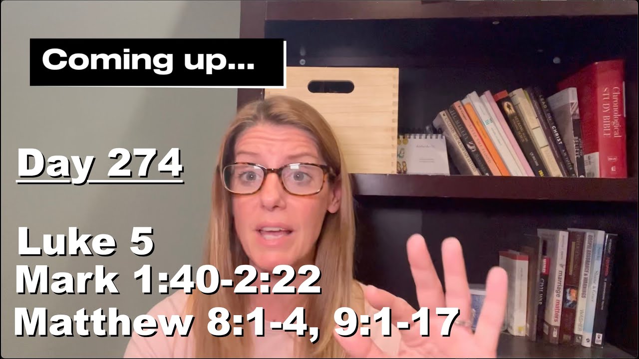 Day 274 Gospels of Matthew, Mark and Luke - YouTube
