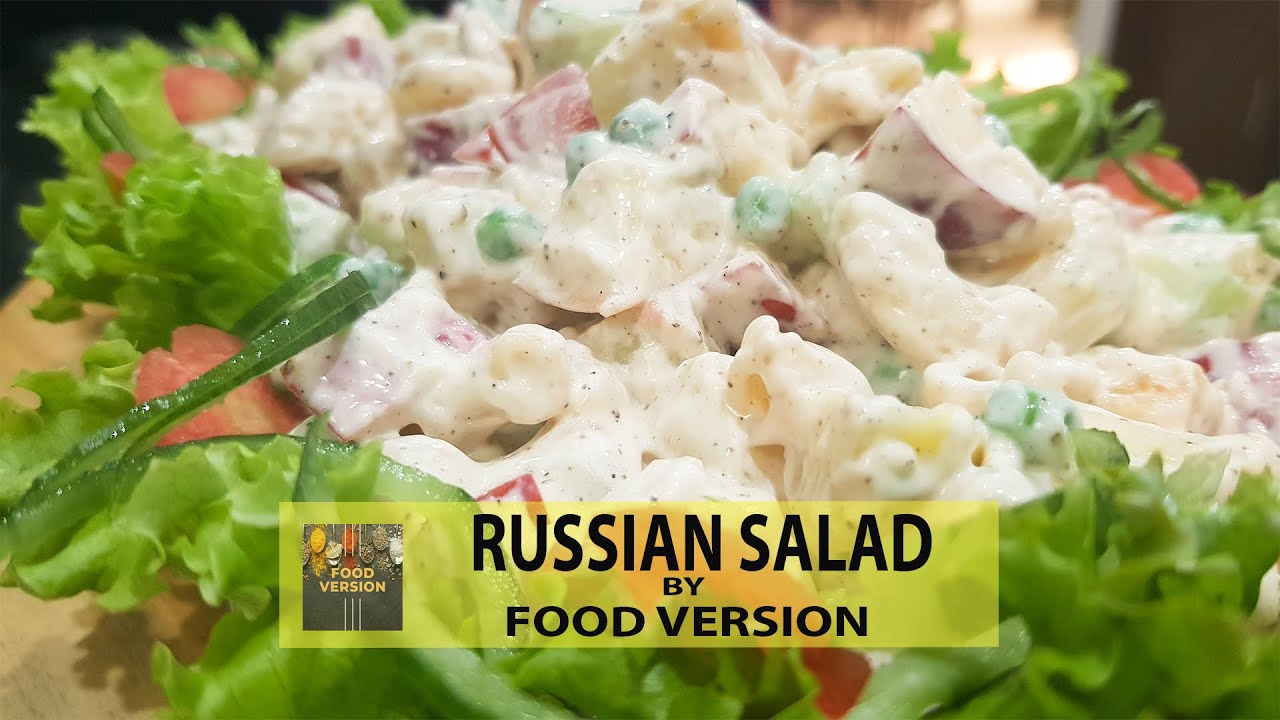 Russian Salad | how to make Russian Salad Food Version - YouTube