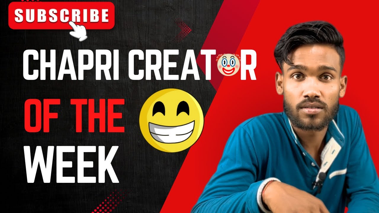 Creator of the week by Deepansh Sen - YouTube