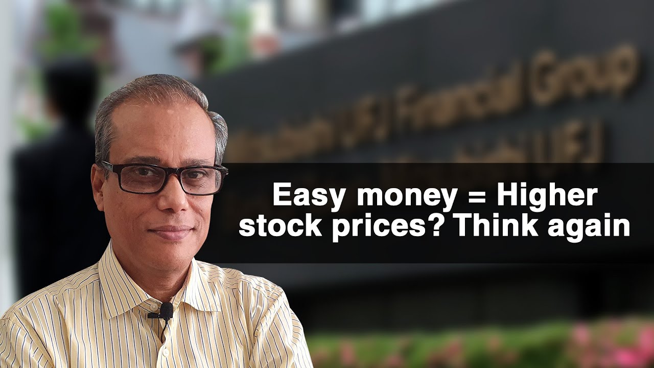 Easy money = Higher stock prices? Think again - YouTube
