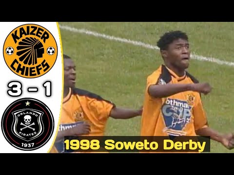 Kaizer Chiefs vs Orlando Pirates | 1998 Rothmans Cup Semi Final ...
