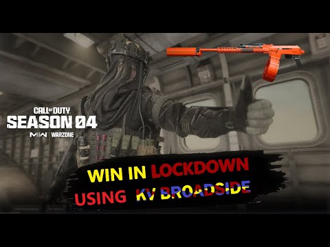 Warzone Season 4 How to Win in Vondel Lockdown Using Kv Broadside Gameplay PC ( No Commentary ...