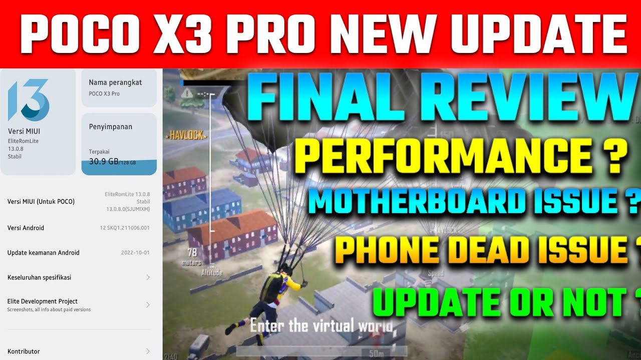 Poco X3 Pro New MIUI 13.0.8.0 Android 12 Update Review | MIUI 13 Poco ...