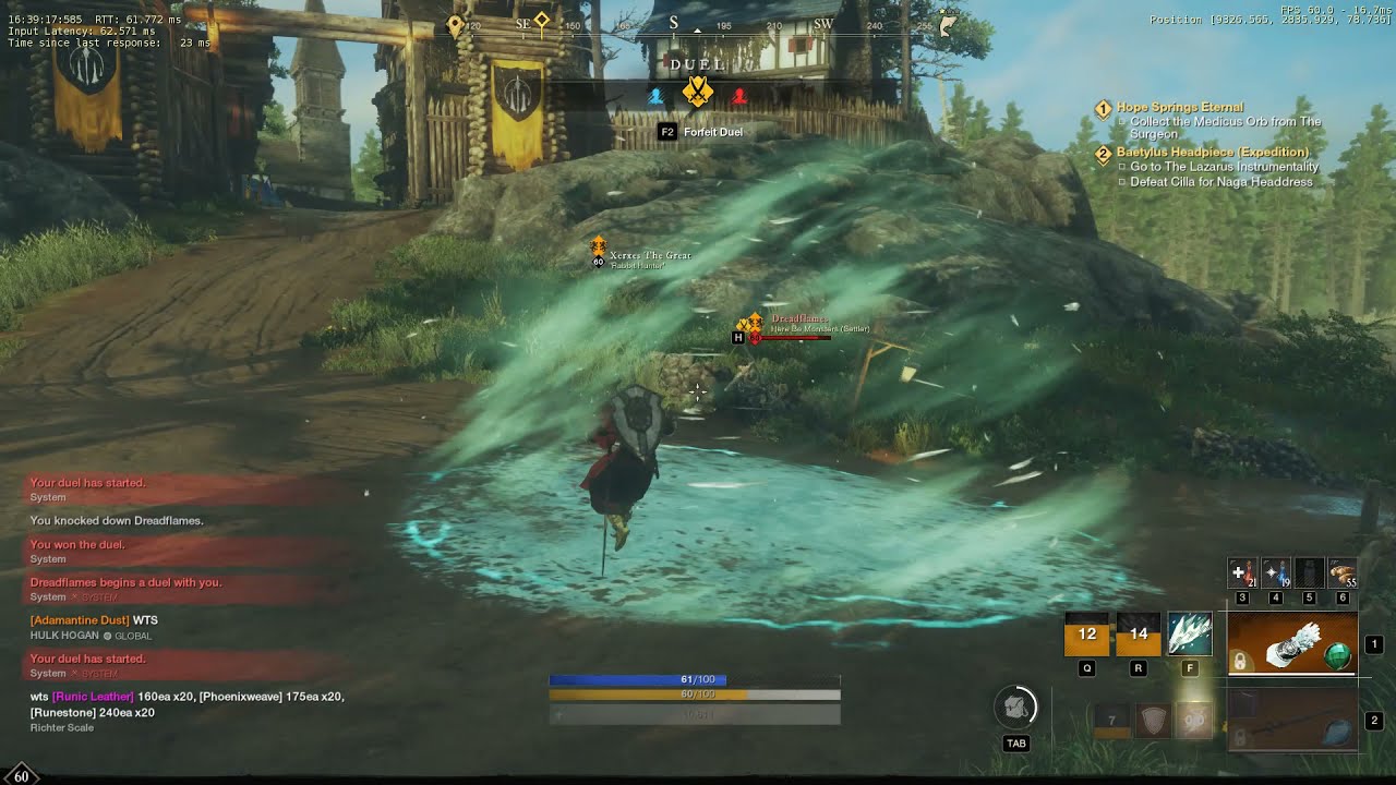 New World | ONE SHOT Sword/Shield + Ice Gauntlet | PvP - YouTube