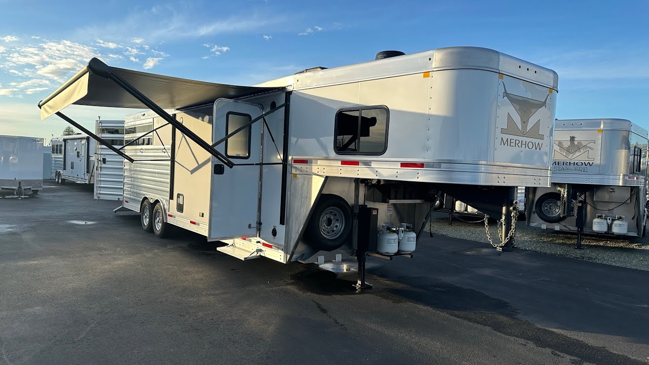 2024 Merhow Longhorn 8010 RWS stock living quarters - YouTube