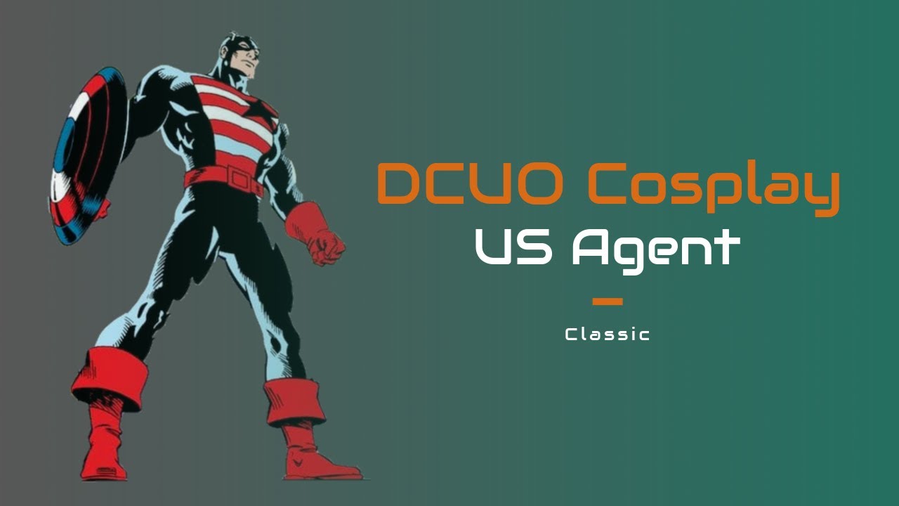 -DCUO Cosplay- US Agent (Classic) - YouTube