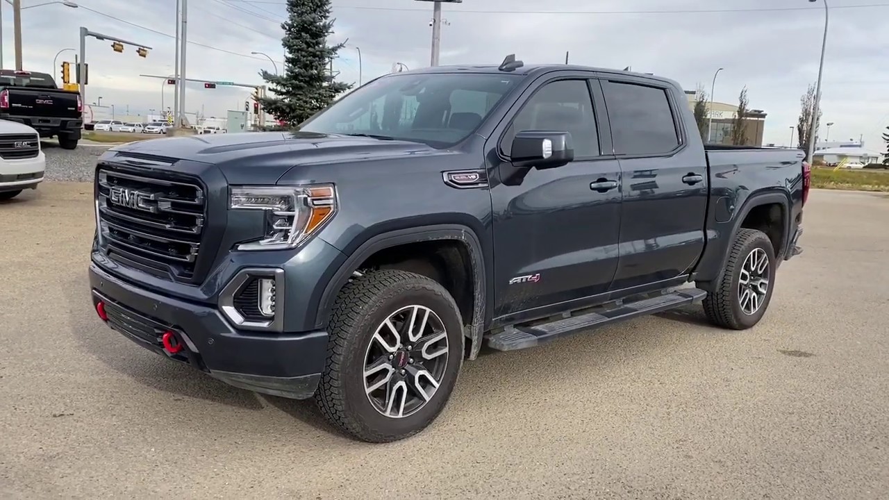 SHADOW METALLIC 2019 GMC Sierra 1500 AT4 Review - YouTube